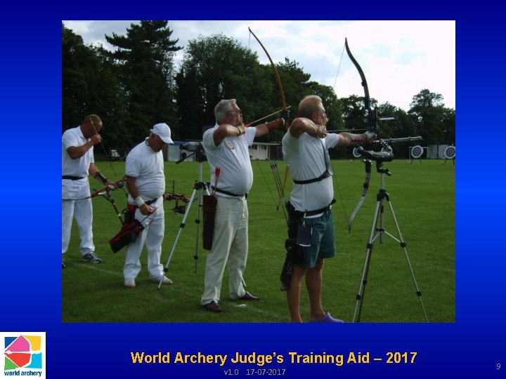 Safety in Archery World Archery Judges Training Aid
