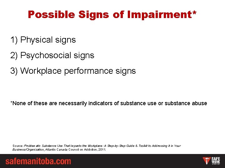 Impairment Cannabis and Workplace Safety What Employers Can