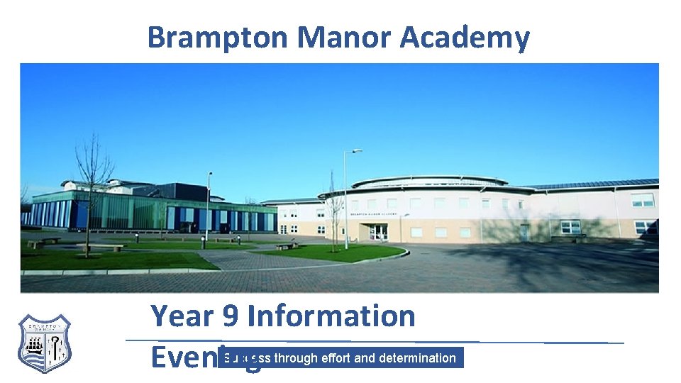 Brampton Manor Academy Year 9 Information Evening Success