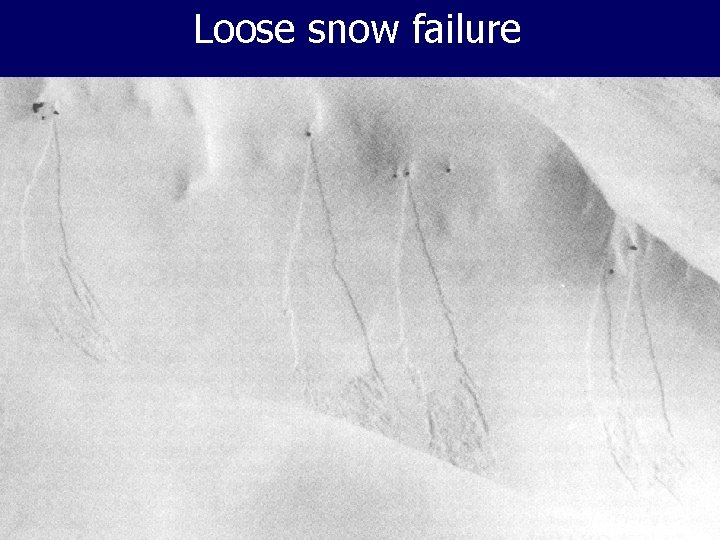 Avalanches Avalanches were first imagined as giant snowballs