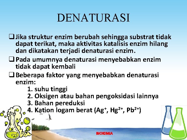 ENZIM Struktur Fungsi Mekanisme Kerja BIOKIMIA 2020125 BIOKIMIA