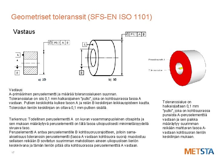 ISO GPStoleranssit 4 Peruselementit Kysymyspankki tekniikan alan ...