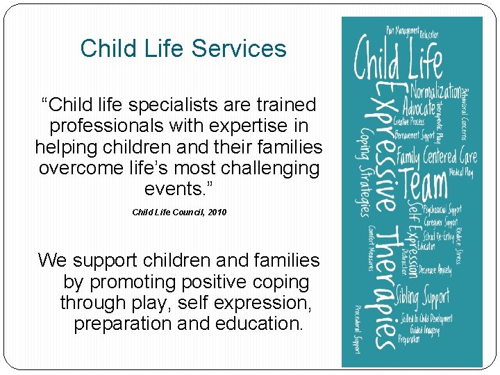 Building Rapport with Children AND Preparing and Assisting