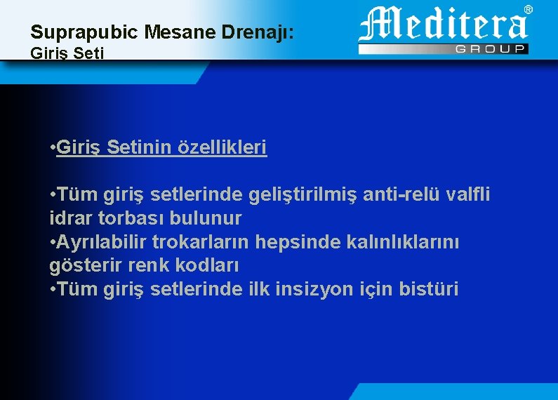 Anatomi Mesane ve Prostat Mesane Extraperitoneal pelvis de