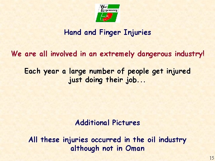 Hand Finger Injuries We are all involved in