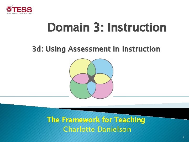 Domain 3 Instruction 3 d Using Assessment in