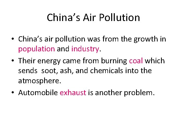 Environmental Issues of Southern and Eastern Asia SS