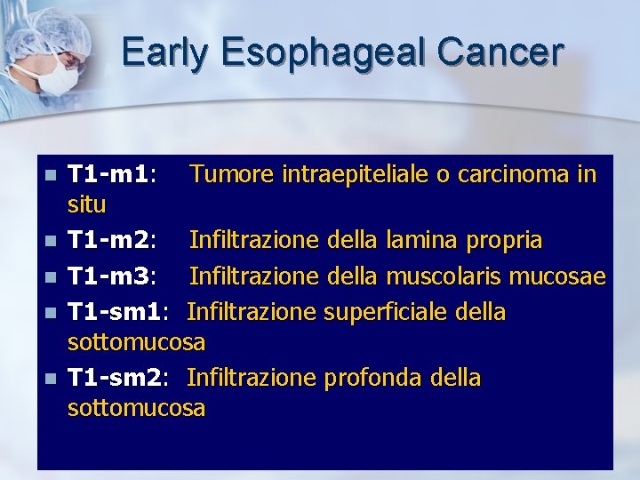 TUMORI DELL ESOFAGO TUMORI DELLESOFAGO BENIGNI Epiteliali Papilloma