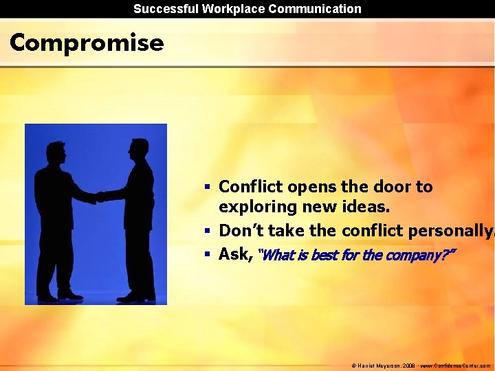 Employee Success Toolkit Tool 1 Successful Workplace Communication