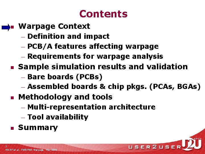 Automating ThermoMechanical Warpage Estimation of PCBsPCAs Using a