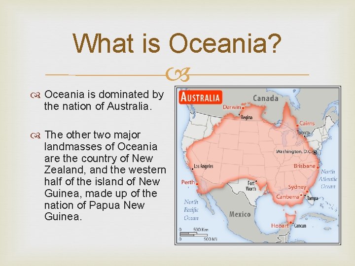 Oceania Written by SAHS Edited by Mr Barkhau
