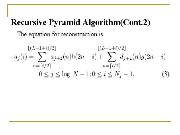 A VLSI Architecture for the 2 D Discrete