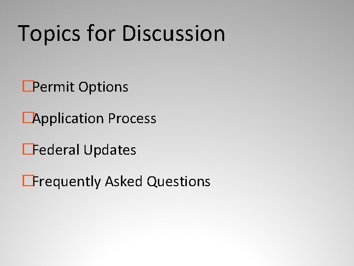Oil and Gas Air Permitting Guidance and Updates