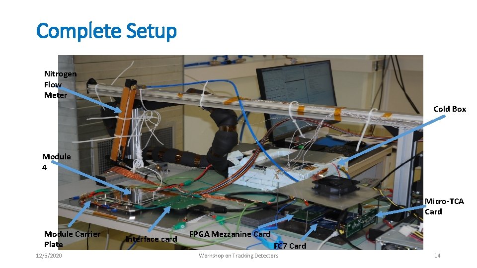 Module Testing Setup for Silicon Strip Detectors Hassan