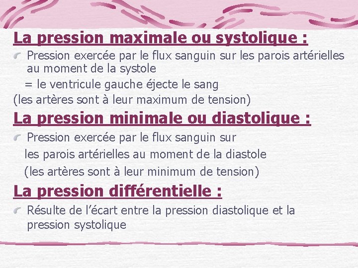 SURVEILLANCE DES PARAMETRES VITAUX Temprature corporelle Tension artrielle