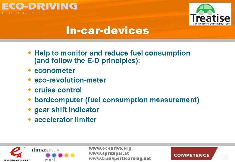 One way to save fuel There is another