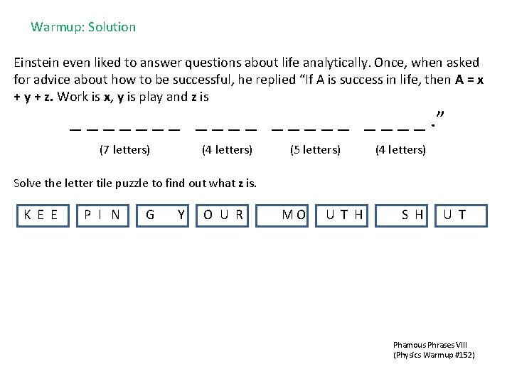 Chapter 1 Units and Problem Solving Homework for