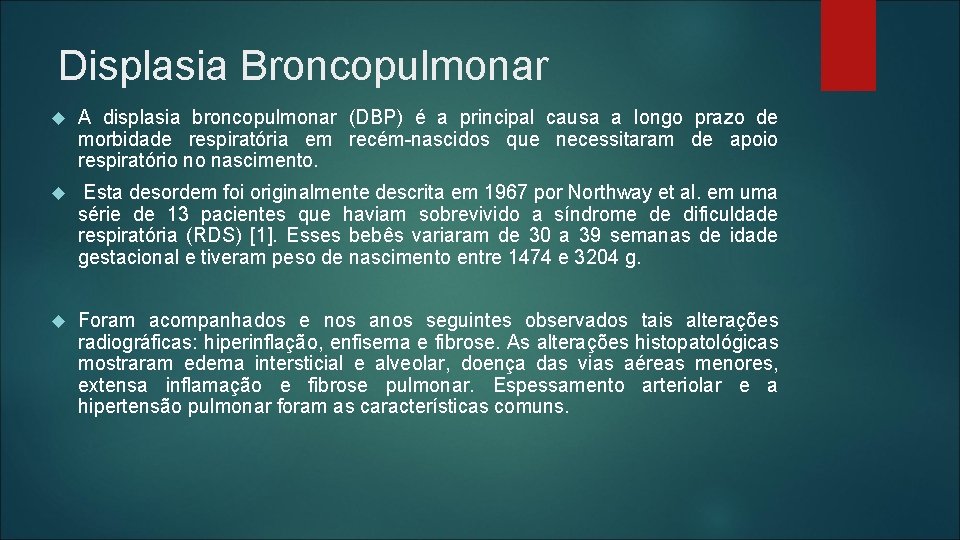 UTI Neonatal HMIB Displasia broncopulmonar Mitos do manejo
