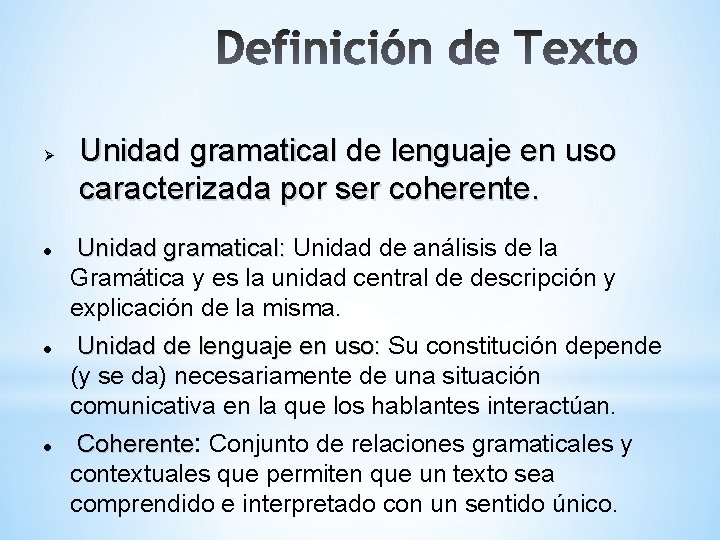 GRAMTICA TEXTUAL Introduccin Perspectiva funcional Texto Contexto Paratexto