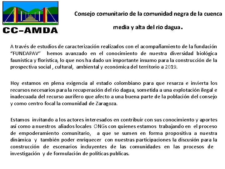 Consejo comunitario de la comunidad negra de la