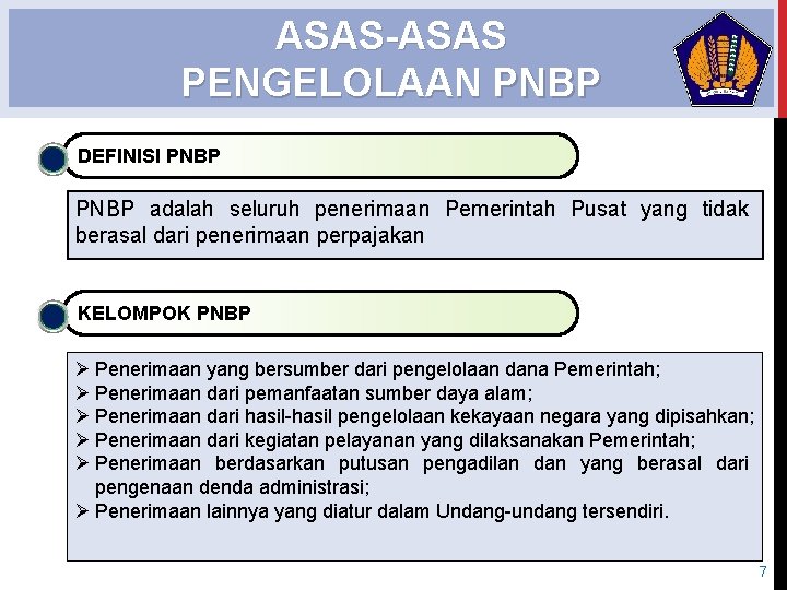 KEMENTERIAN KEUANGAN REPUBLIK INDONESIA DIREKTORAT JENDERAL ANGGARAN ...