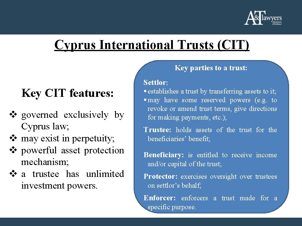 New Russian CFC Rules and Cyprus Structures New