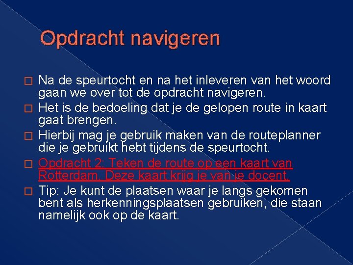 Speurtocht Wiskunde Cultuur 2 4 Navigatie Door Renata