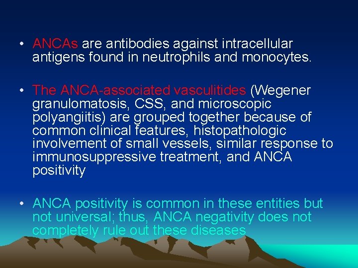 When to Suspect Pulmonary Vasculitis Radiologic and Clinical