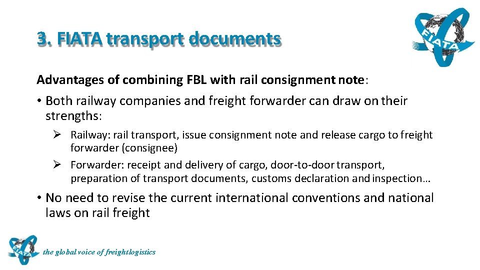 The International Federation of Freight Forwarders Associations Fdration