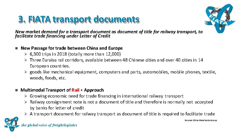 The International Federation of Freight Forwarders Associations Fdration