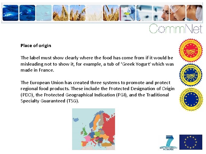 Education Phase 3 Food labelling Labelling Prepackaged foods
