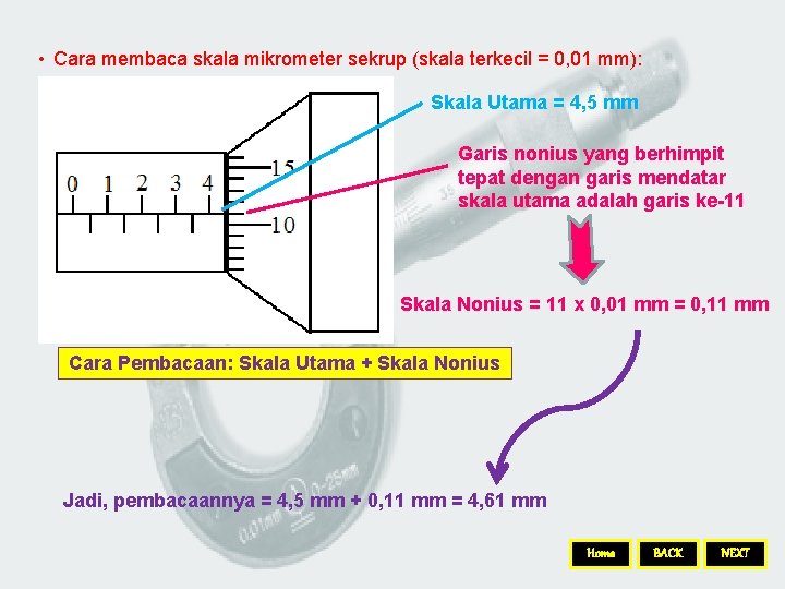 BAB 1 Besaran Satuan dan Pengukuran Standar Kompetensi