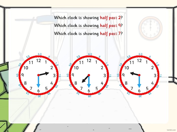 Hours and Minutes This is the hour hand