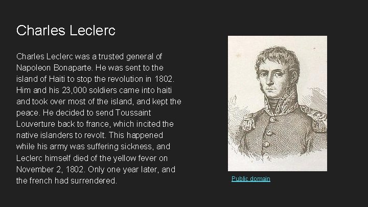 Welcome to the Haitian Revolution This website goes
