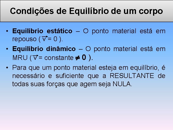 AULA N 5 22016 EQUILBRIO ESTTICO E MOMENTO