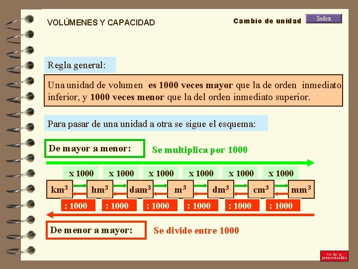 VOLMENES Y CAPACIDAD 1 Volumen de un cuerpo
