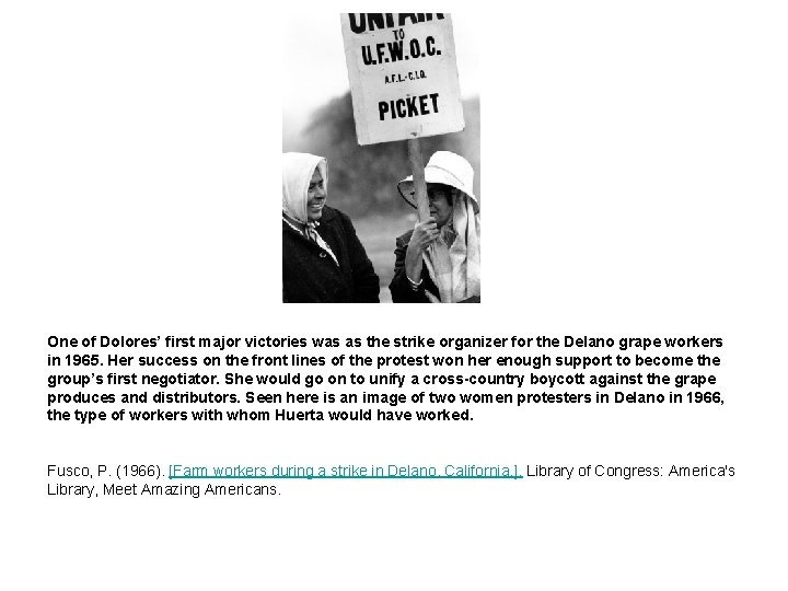 Dolores Huerta and Cesar Chavez worked together to