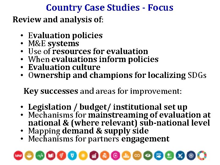 Session 14 A Review of national evaluation systems