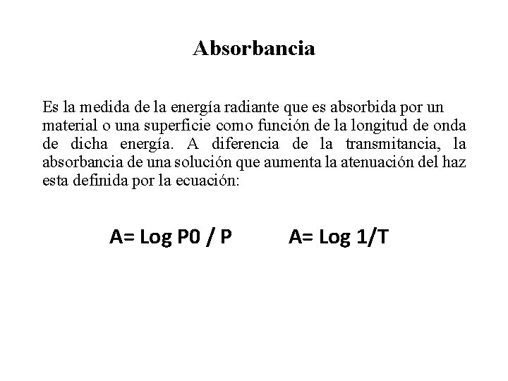 PARTE II REVISIN DE MTODOS ESPECTROSCPICOS Y ELABORACIN