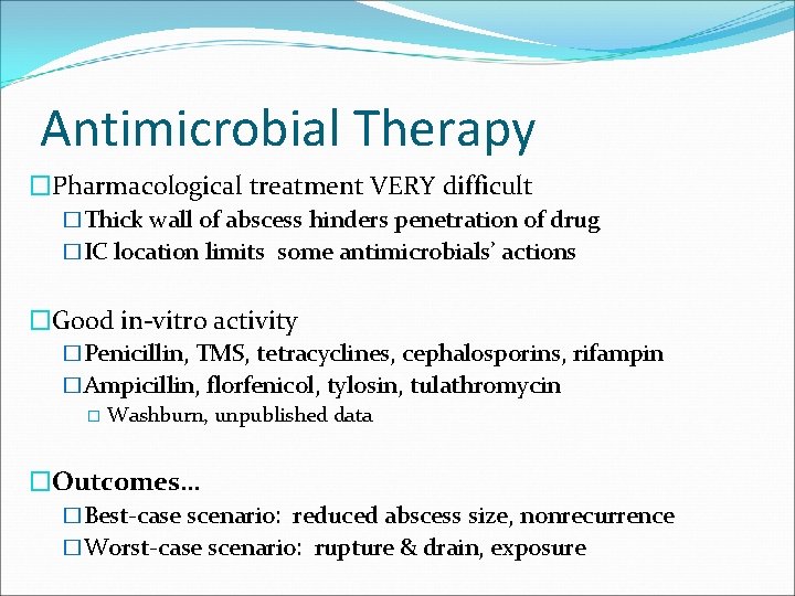 Caseous Lymphadenitis Myths Realities in Treatment and Prevention