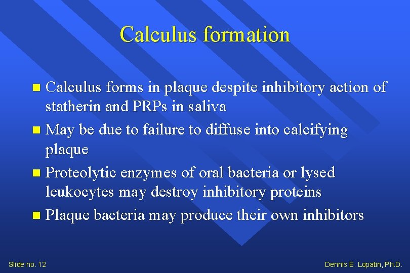 Composition and function of saliva Slide no 1
