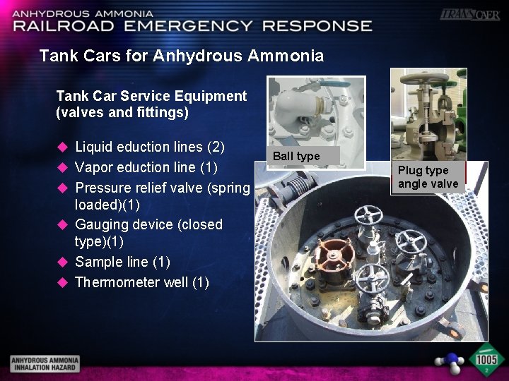 Transporting Hazardous Materials by Rail u Railroads transport