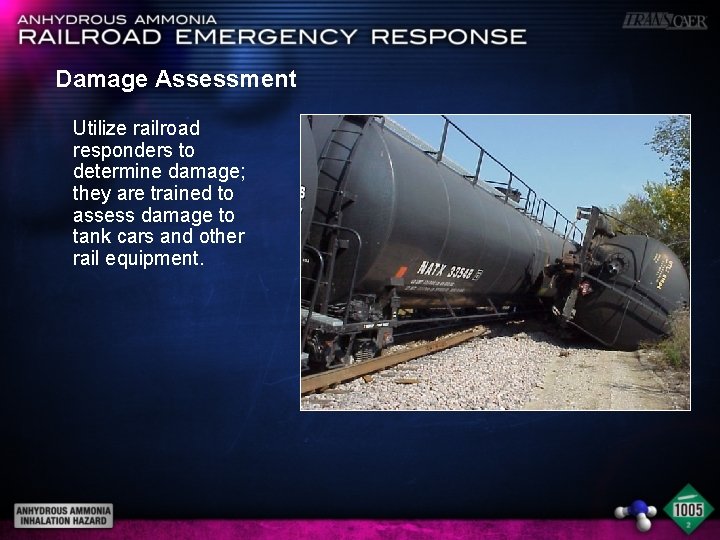 Transporting Hazardous Materials by Rail u Railroads transport
