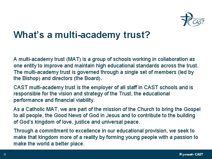 Vision and Values Consultation 17 September 15 October