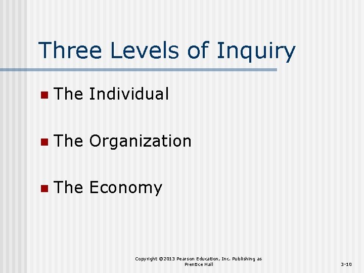 Communication Ethics for Managers Chapter Three Communication Ethics