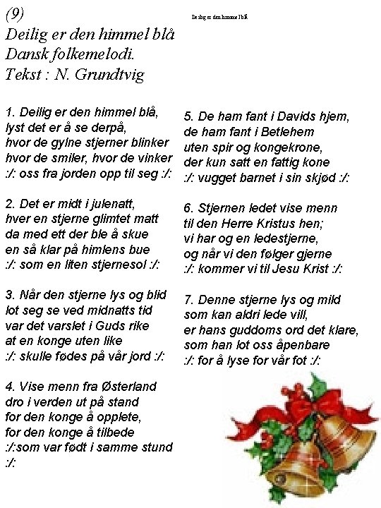 Julesanger P lven sitter nissen Margrethe Munthe 1860