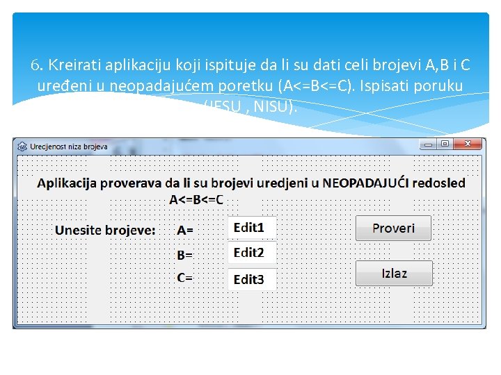 RAZGRANATA STRUKTURA Zadaci algoritmi I reenja Algoritmi linijska