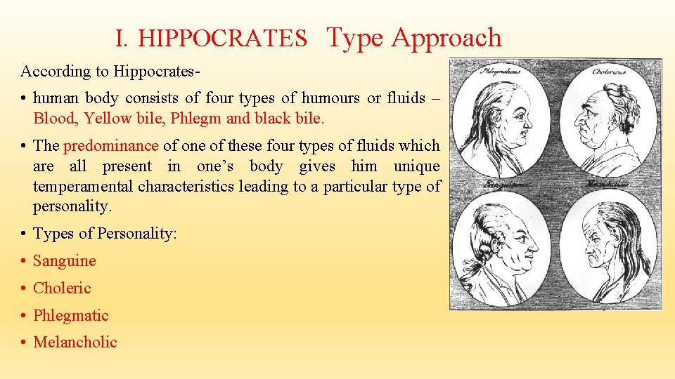 THEORIES OF PERSONALITY We will discuss Meaning of