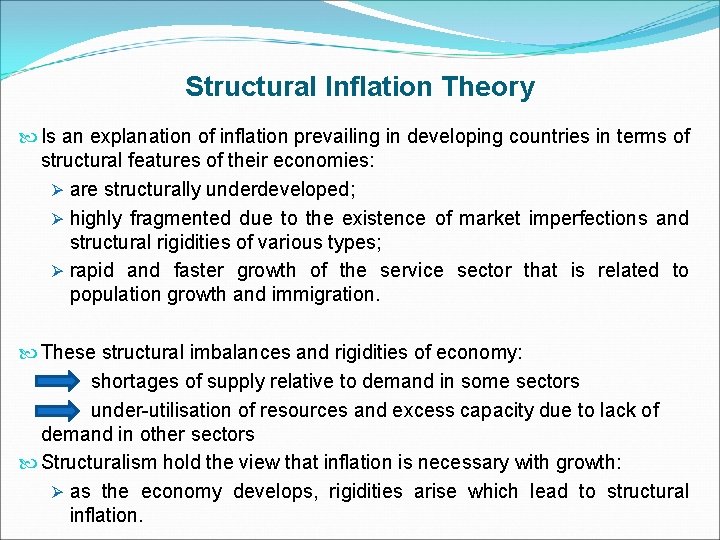 Inflation deflation and purchasing power Outline q Inflation