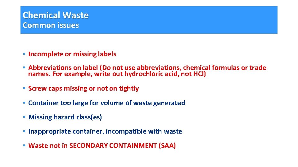 Lab Waste Management A handson guide Presented by